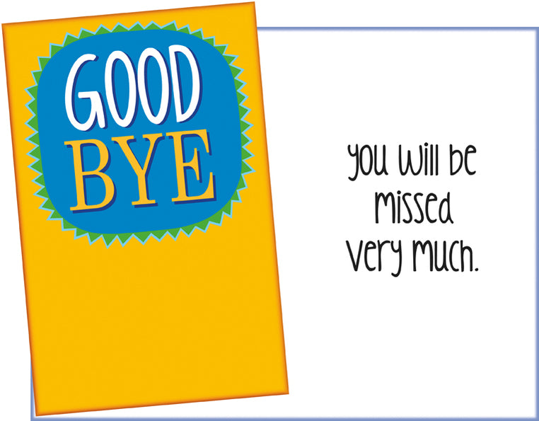 Good Bye Card – Mulberry Manor Boutique